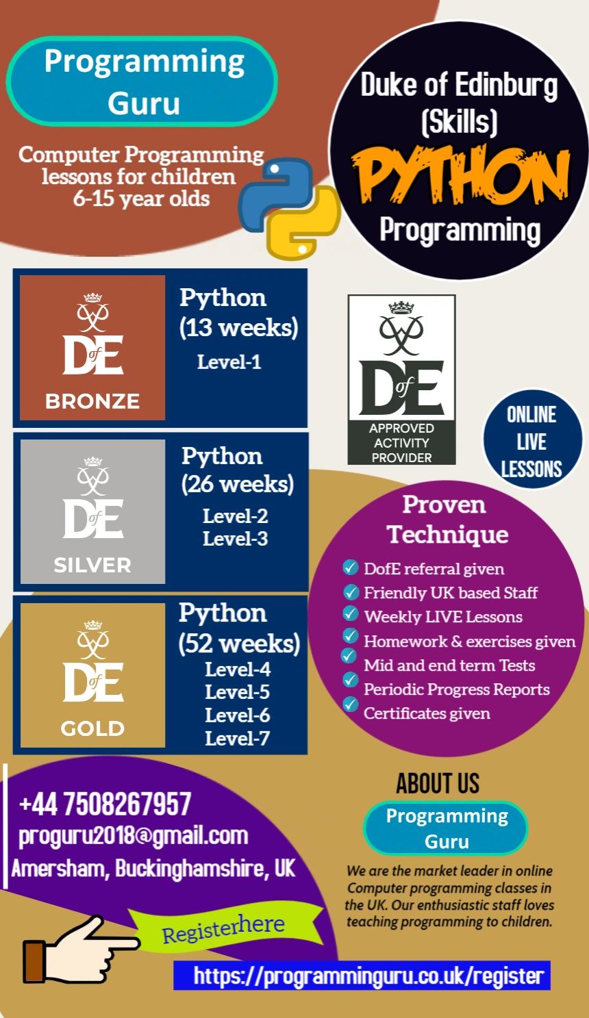 Programming Guru - Python, Scratch
